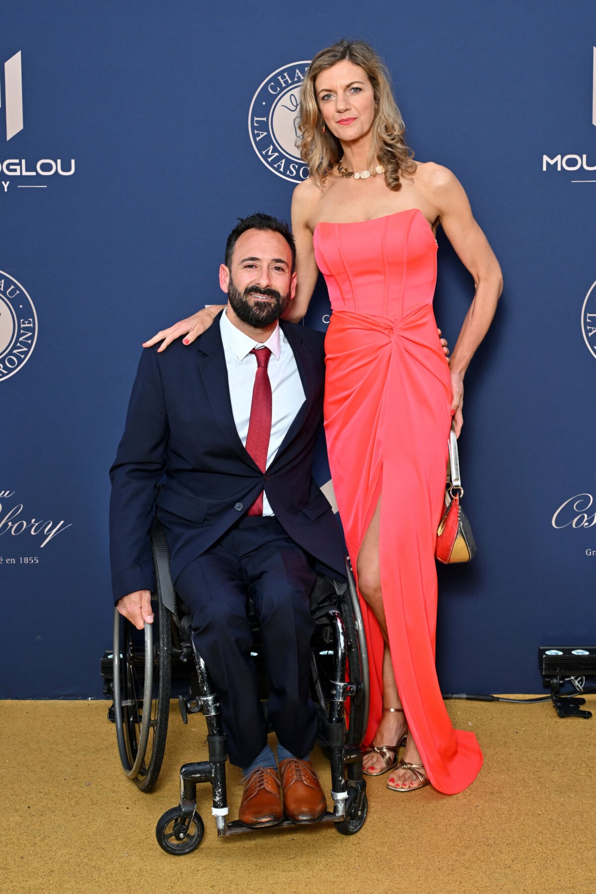 Photo : Michael Jeremiasz et sa femme Carolyn Aldridge - 10ème édition du Gala de Charité de ...