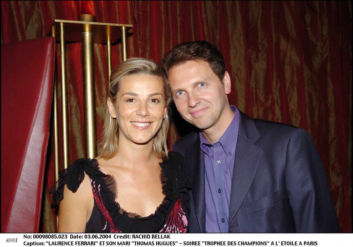 Photo : Laurence Ferrari et son mari Thomas Hugues - soirée Trophée des ...