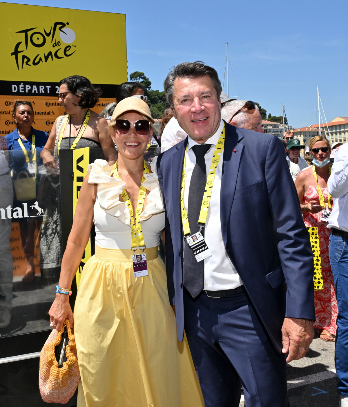 Photo : Laura Tenoudji et Christian Estrosi ont accueilli la 20ème ...