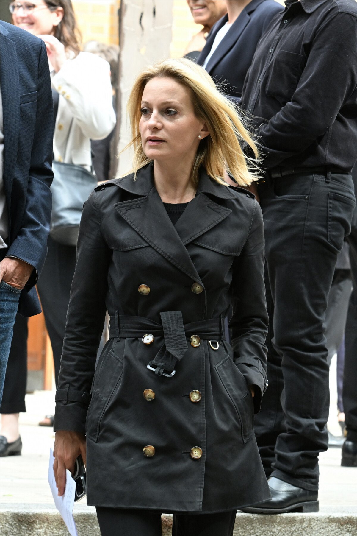 Photo : Audrey Crespo-Mara - Sorties des obsèques de Nonce Paolini en l ...