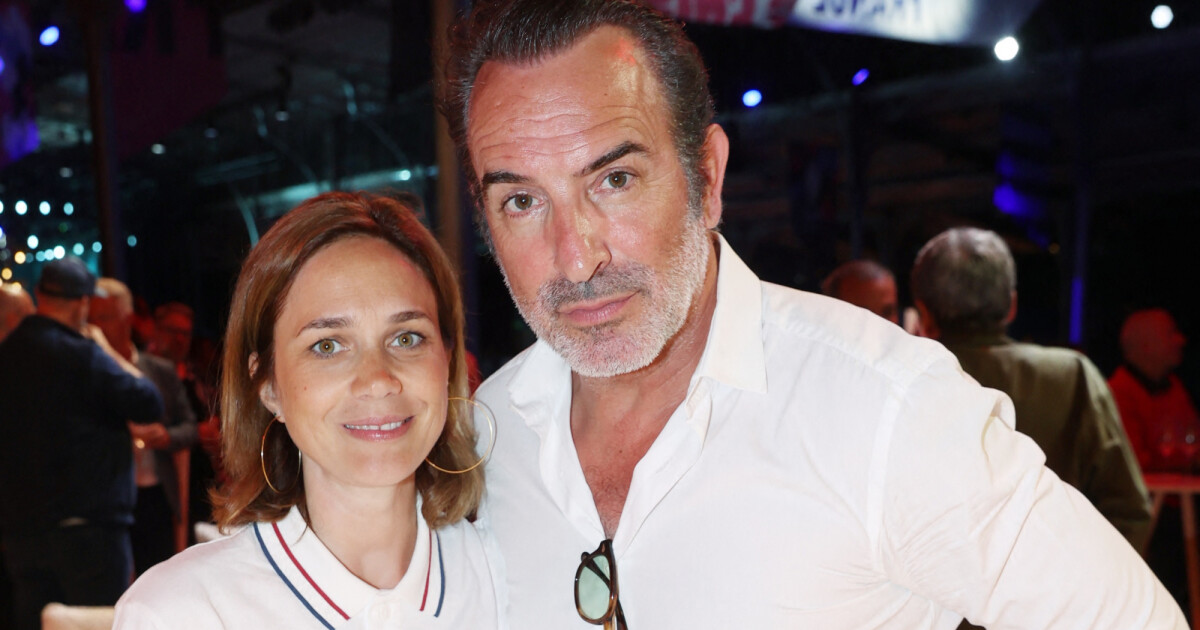 Jean Dujardin aux premières loges pour féliciter une star olympique ...
