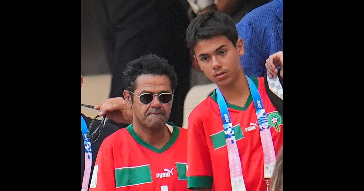 Jamel Debbouze avec son fils Léon, son double en plus grand, pour ...