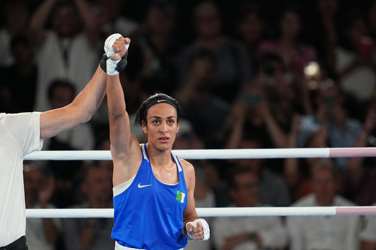 Photo : La boxeuse algérienne Imane Khelif se qualifie pour la finale ...