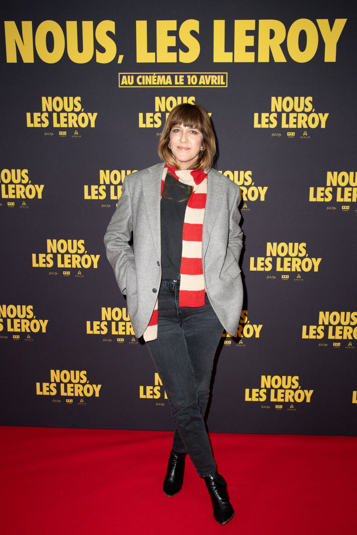 Photo : Daphne Burki lors de l'avant-première du film "Nous Les Leroy ...