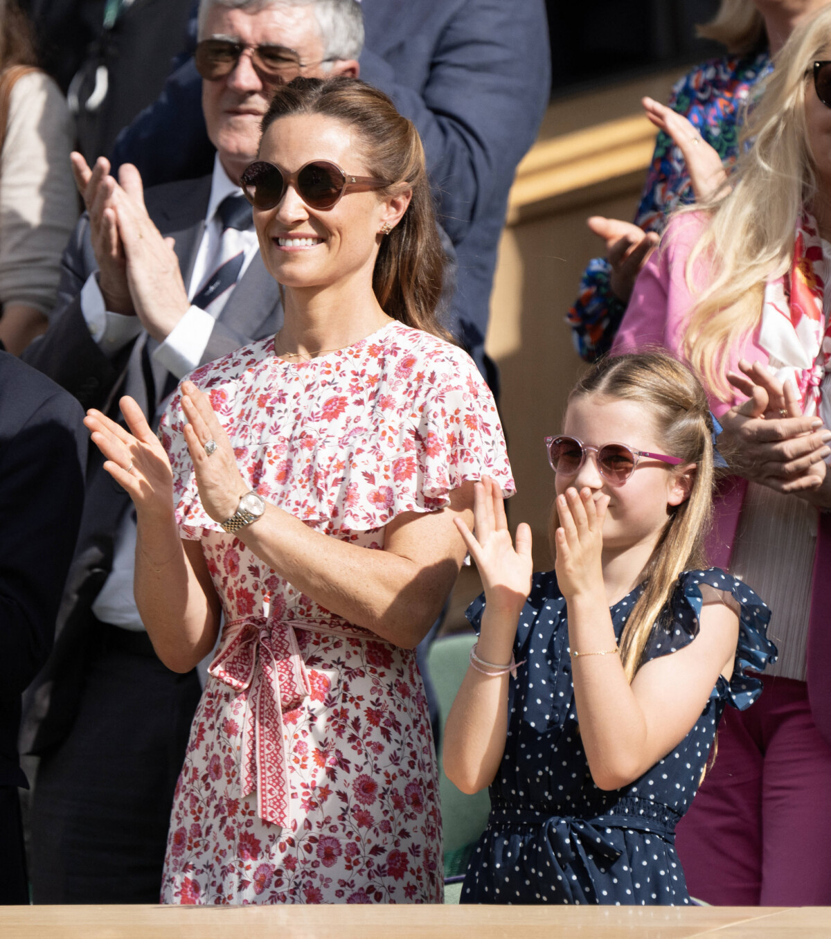 Photo : La princesse Charlotte, Pippa Matthews lors de la finale Hommes ...