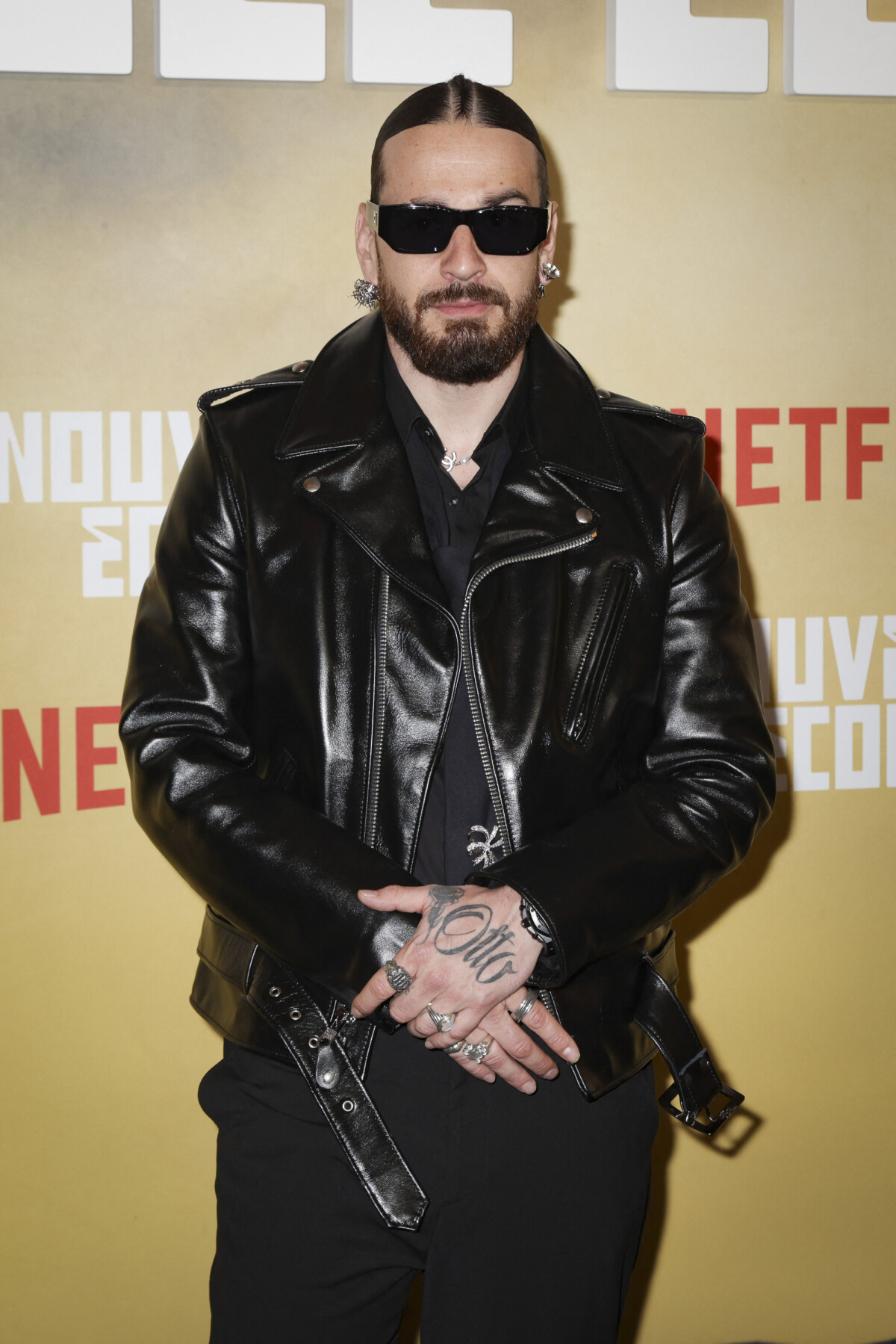 Photo : Le rappeur SCH - Photocall de la saison 3 de la série Netflix ...