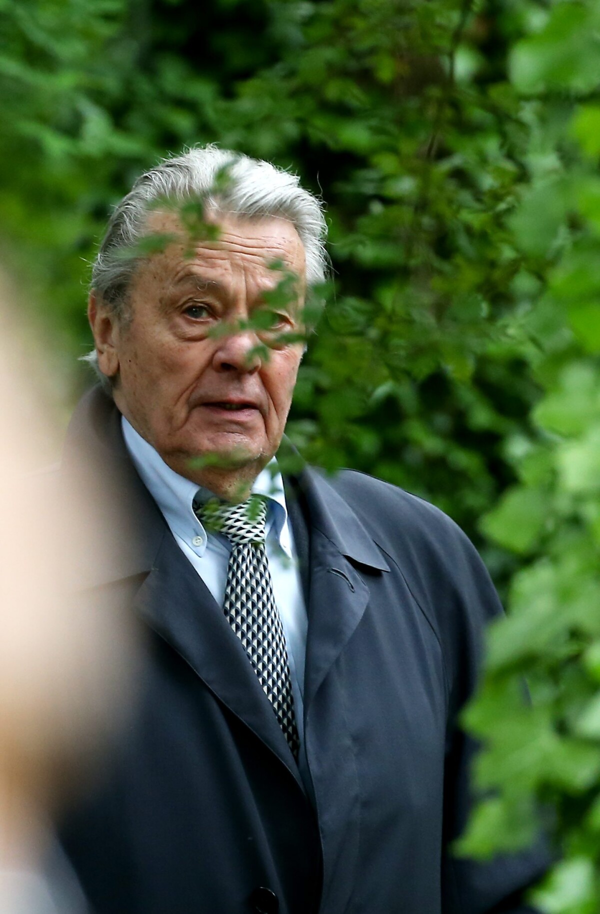 Photo : Alain Delon participe aux commémorations du 76 ème anniversaire ...