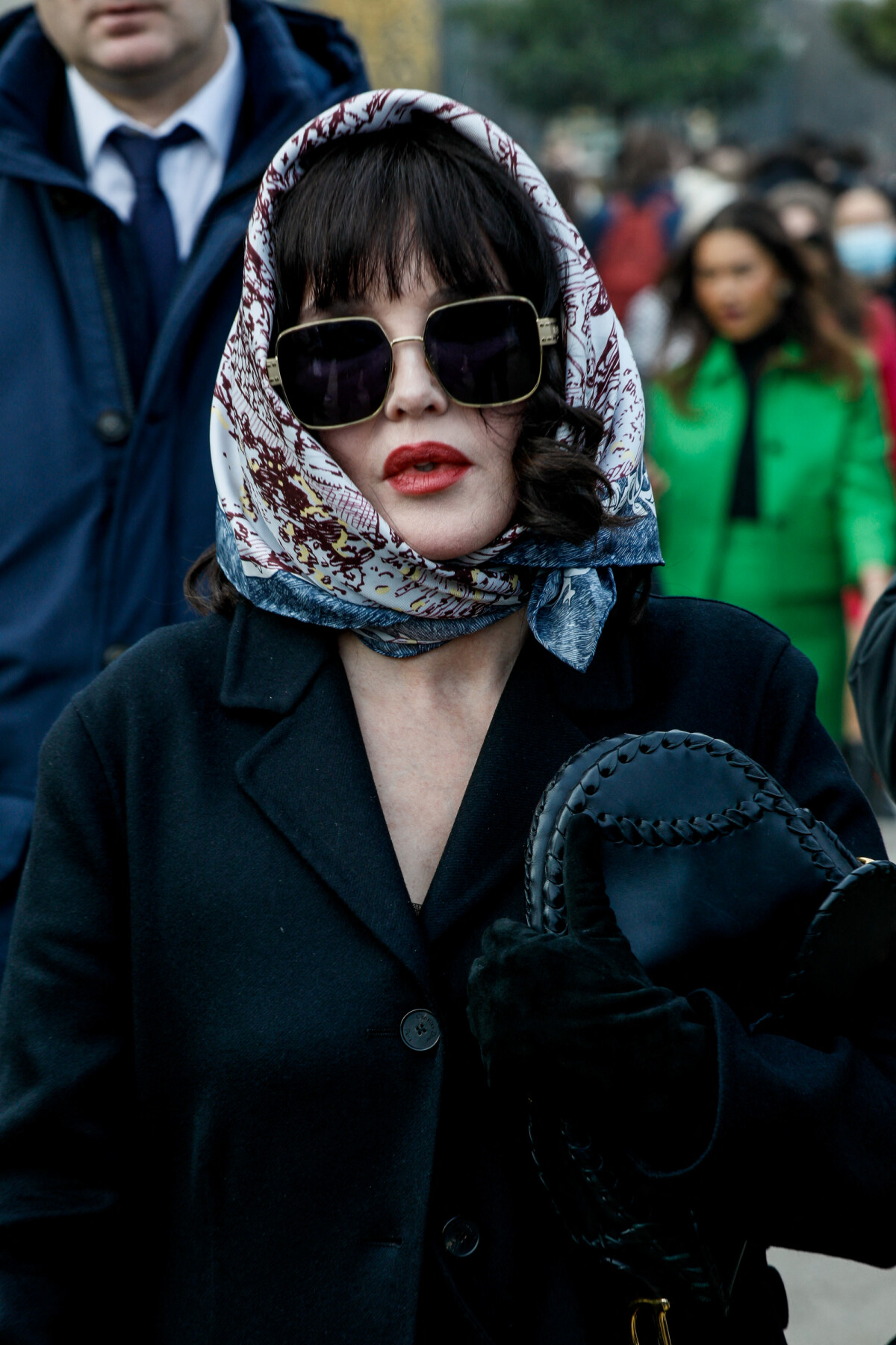 Photo : Isabelle Adjani - Arrivées au défilé Dior Femme Automne/Hiver ...