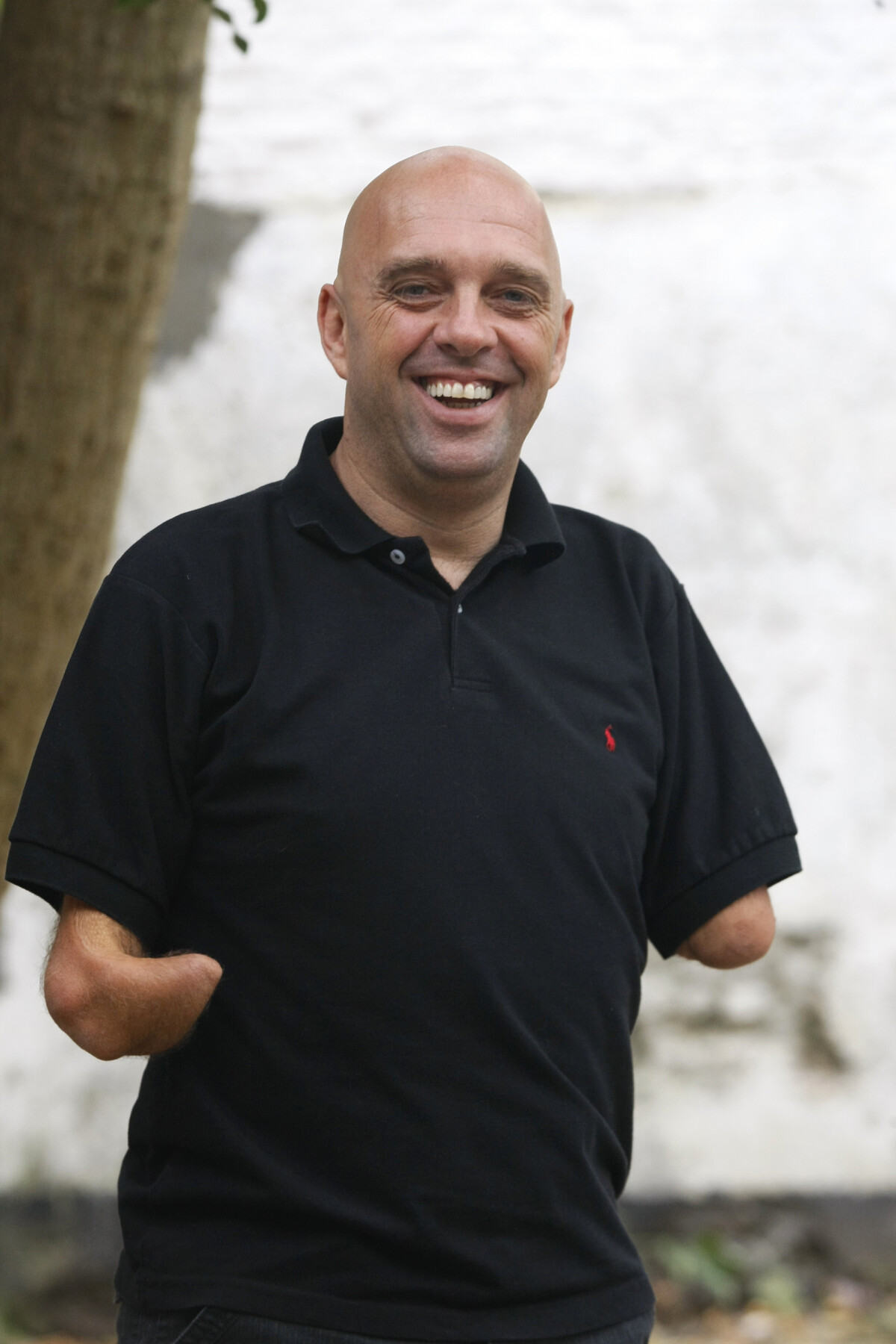 Photo : Philippe Croizon. Après avoir traversé la Manche, Philippe ...
