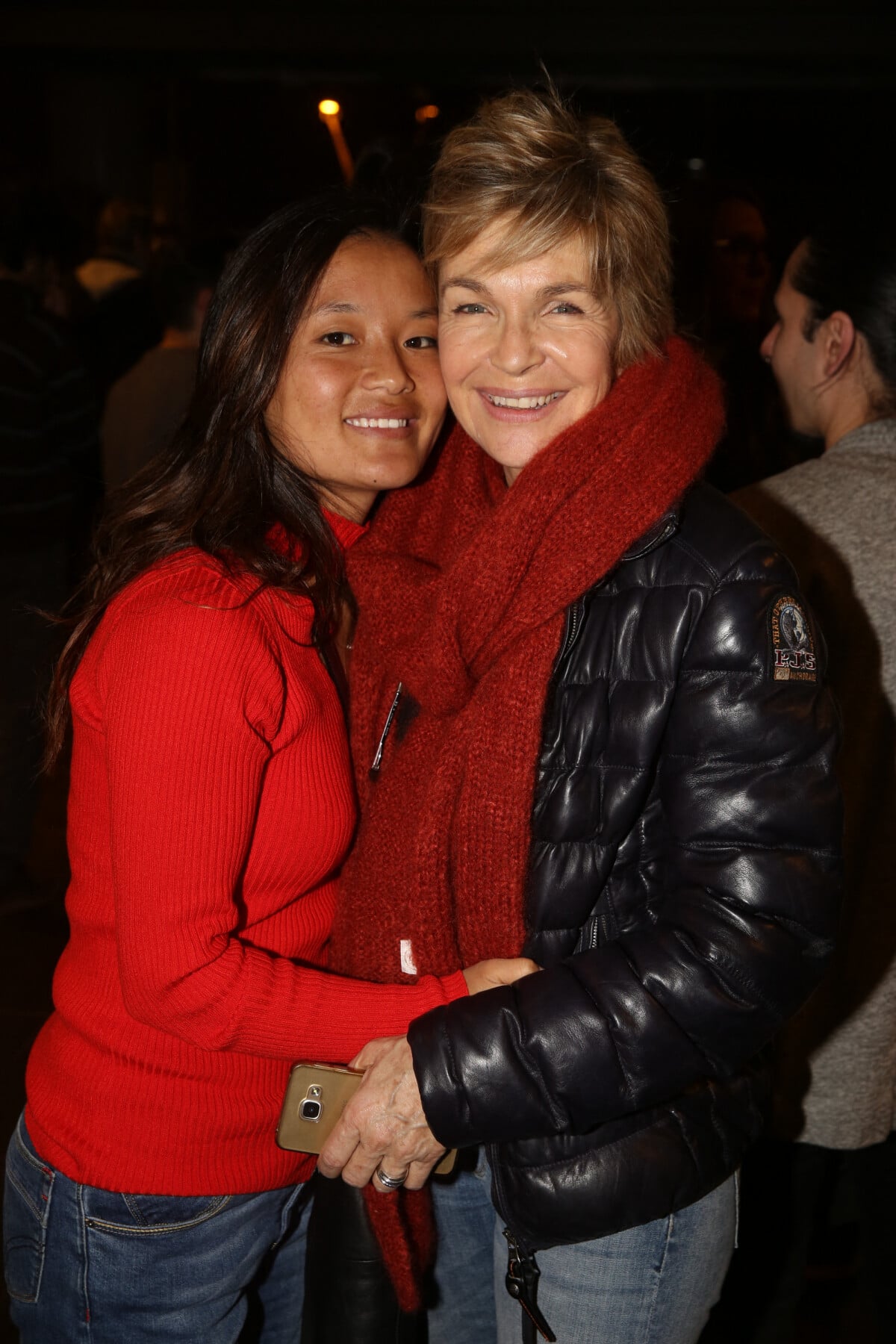 Photo : Veronique Jannot et sa fille Migmar lors du cocktail du 13e ...