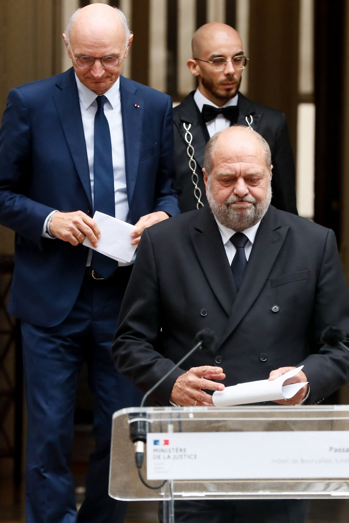 Photo : Eric Dupond-Moretti, ancien ministre de la Justice, garde des ...