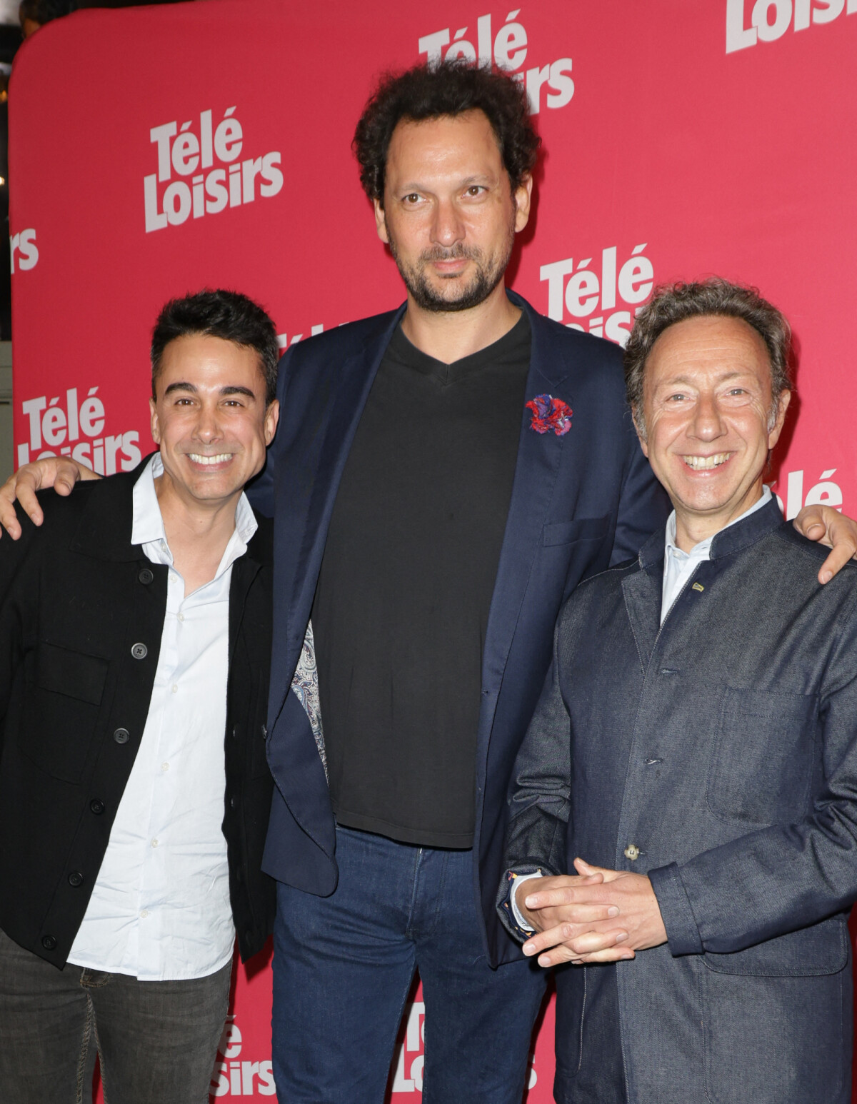 Photo : Yori Bailleres, Eric Antoine et Stéphane Bern Photocall de la ...