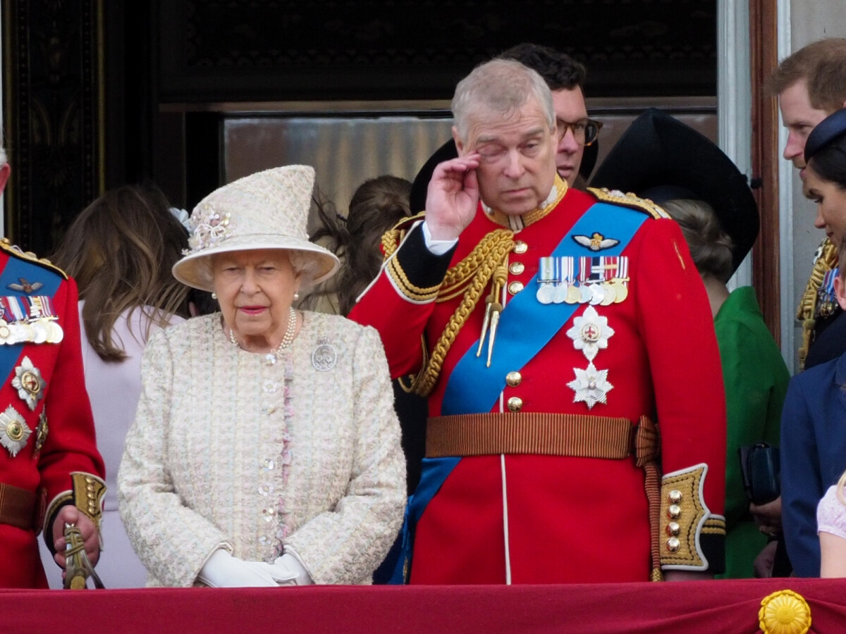 Photo : La reine Elisabeth II d'Angleterre, le prince Andrew, duc d ...