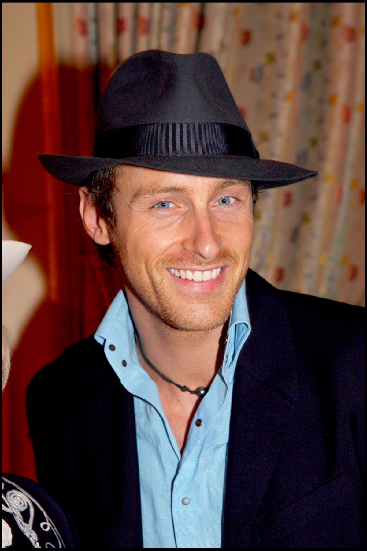 Photo : Franck Delay, du groupe 2Be3, lors du cocktail à l'Hôtel ...
