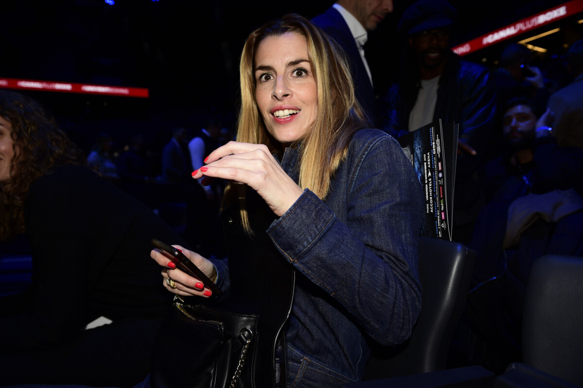 Photo : Vanessa Le Moigne au gala de boxe Univent à l'AccorHotels Arena ...