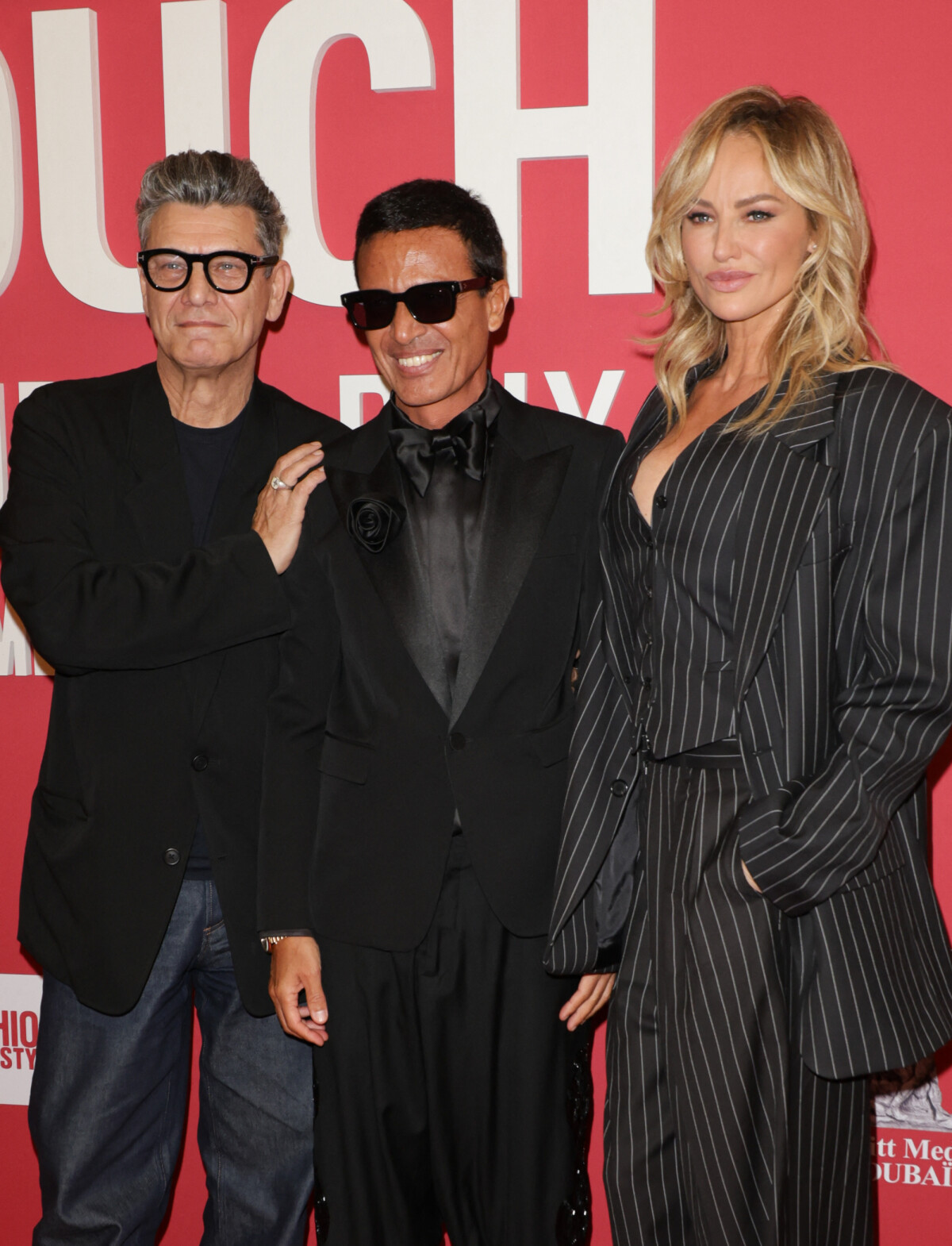 Photo : Omar Harfouch, Marc Lavoine et Adriana Karembeu au photocall du ...