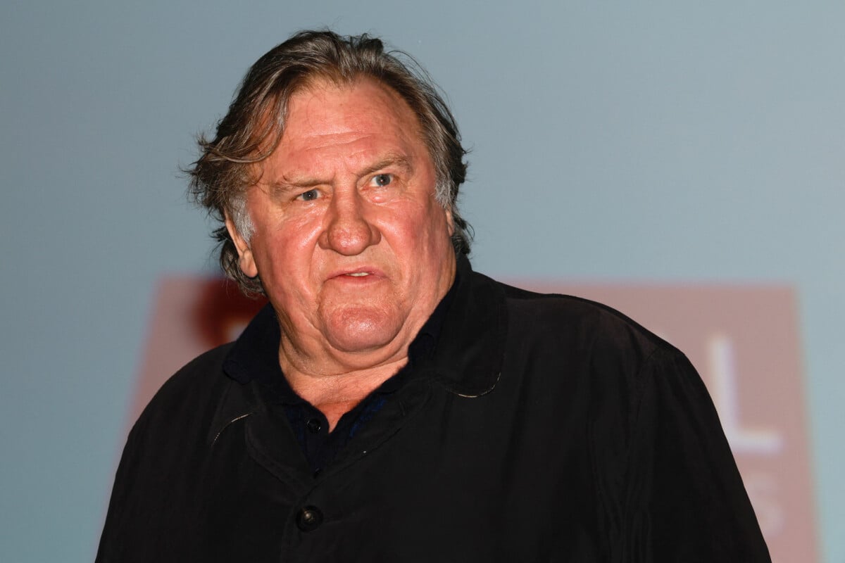 Photo : Gérard Depardieu lors du Festival Premiers Plans à Angers le 28 ...