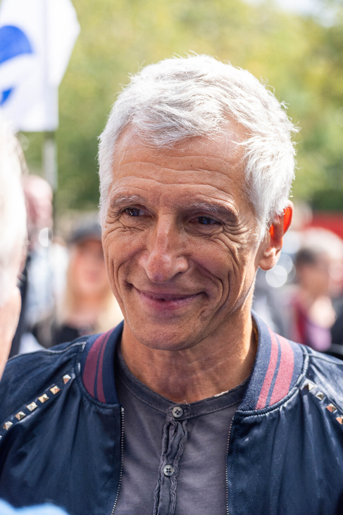 Photo : L'animateur de télévision et de radio français Nagui lors d'une ...