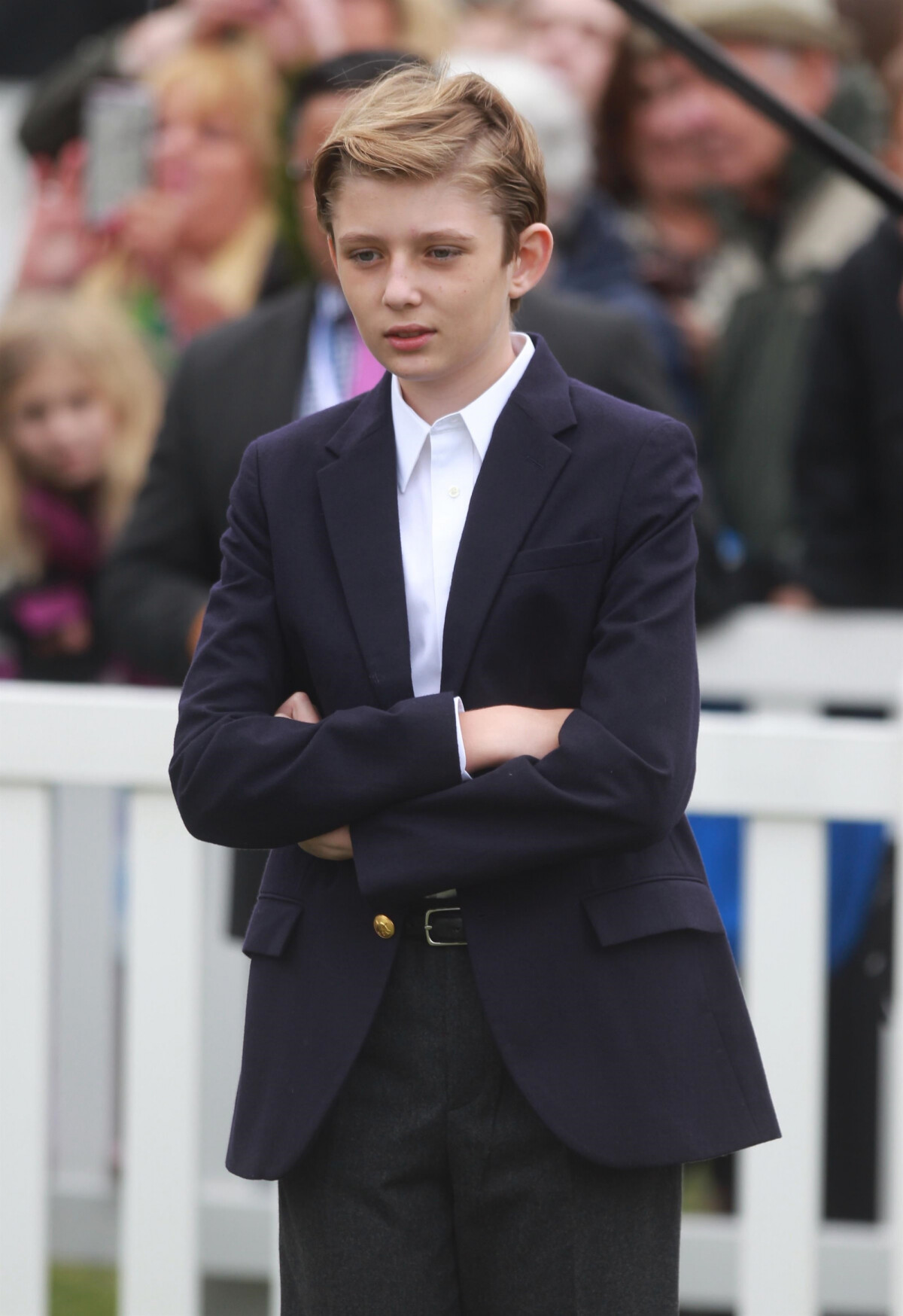 Photo : Barron Trump - Le président des Etats-Unis en famille à la ...