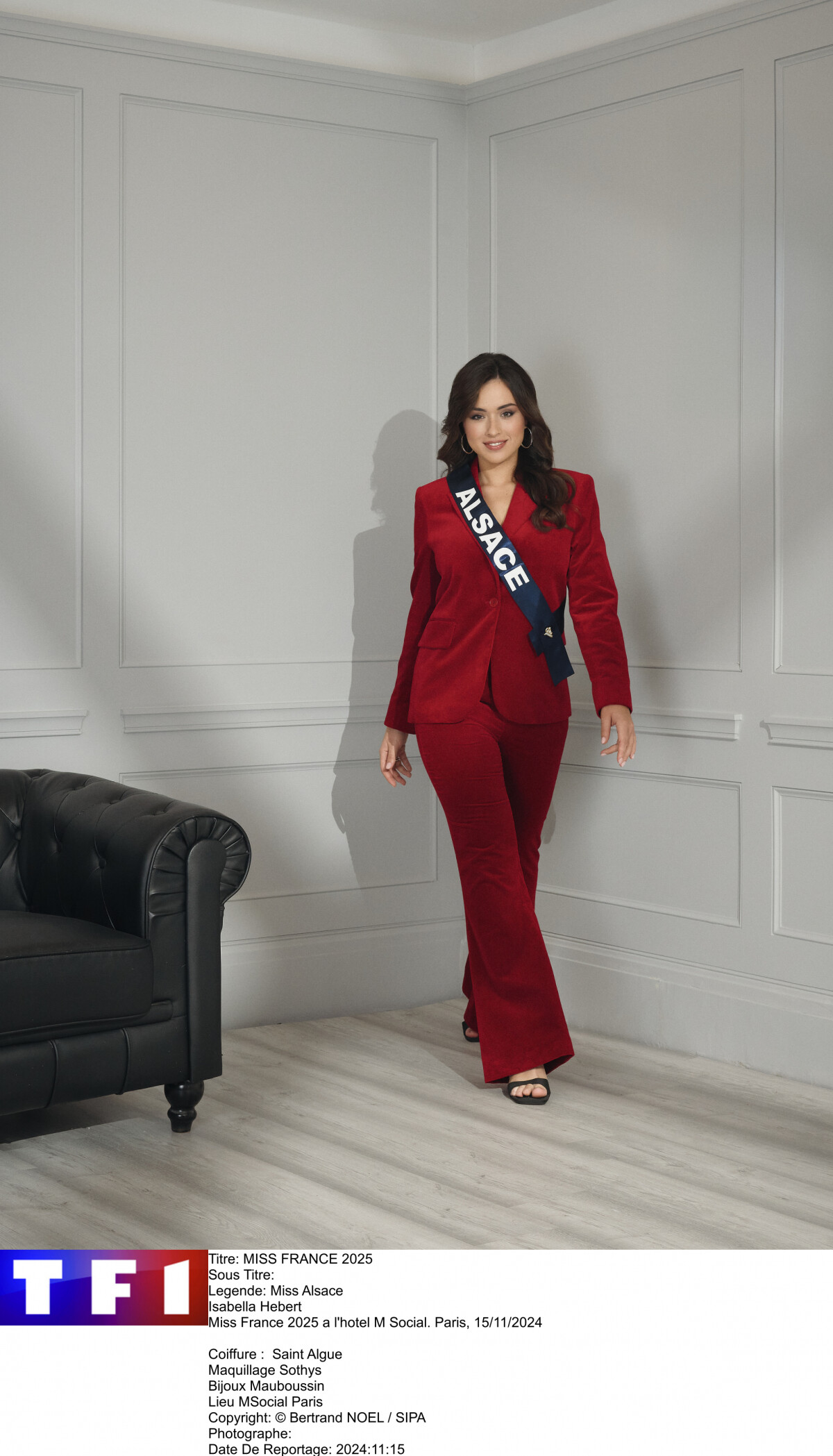 Photo : Isabella Hebert, Miss Alsace 2024 en route pour Miss France ...