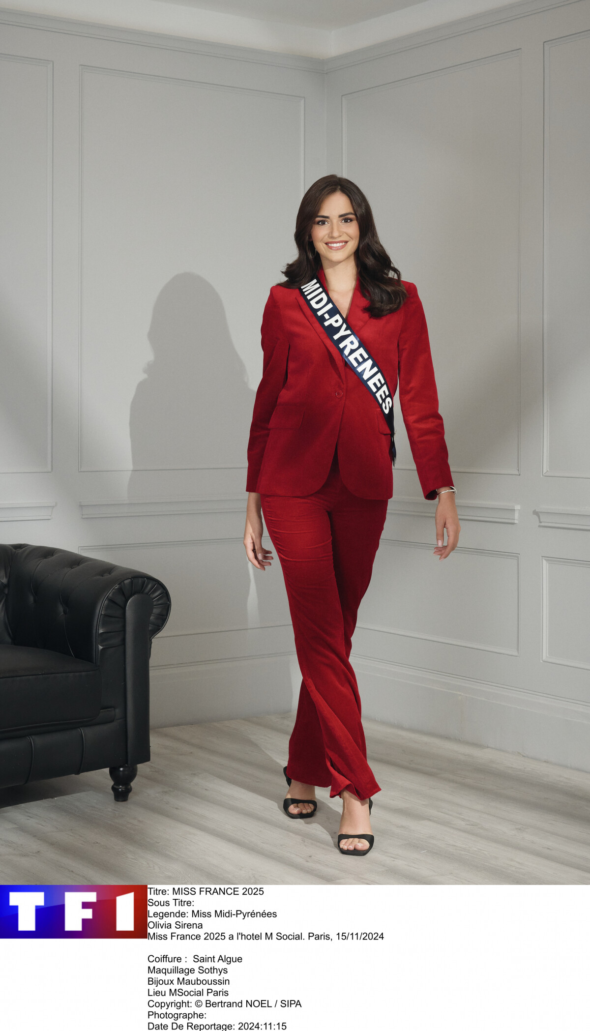 Photo : Olvia Sirena, Miss Midi-Pyrénées 2024 en route pour Miss France ...