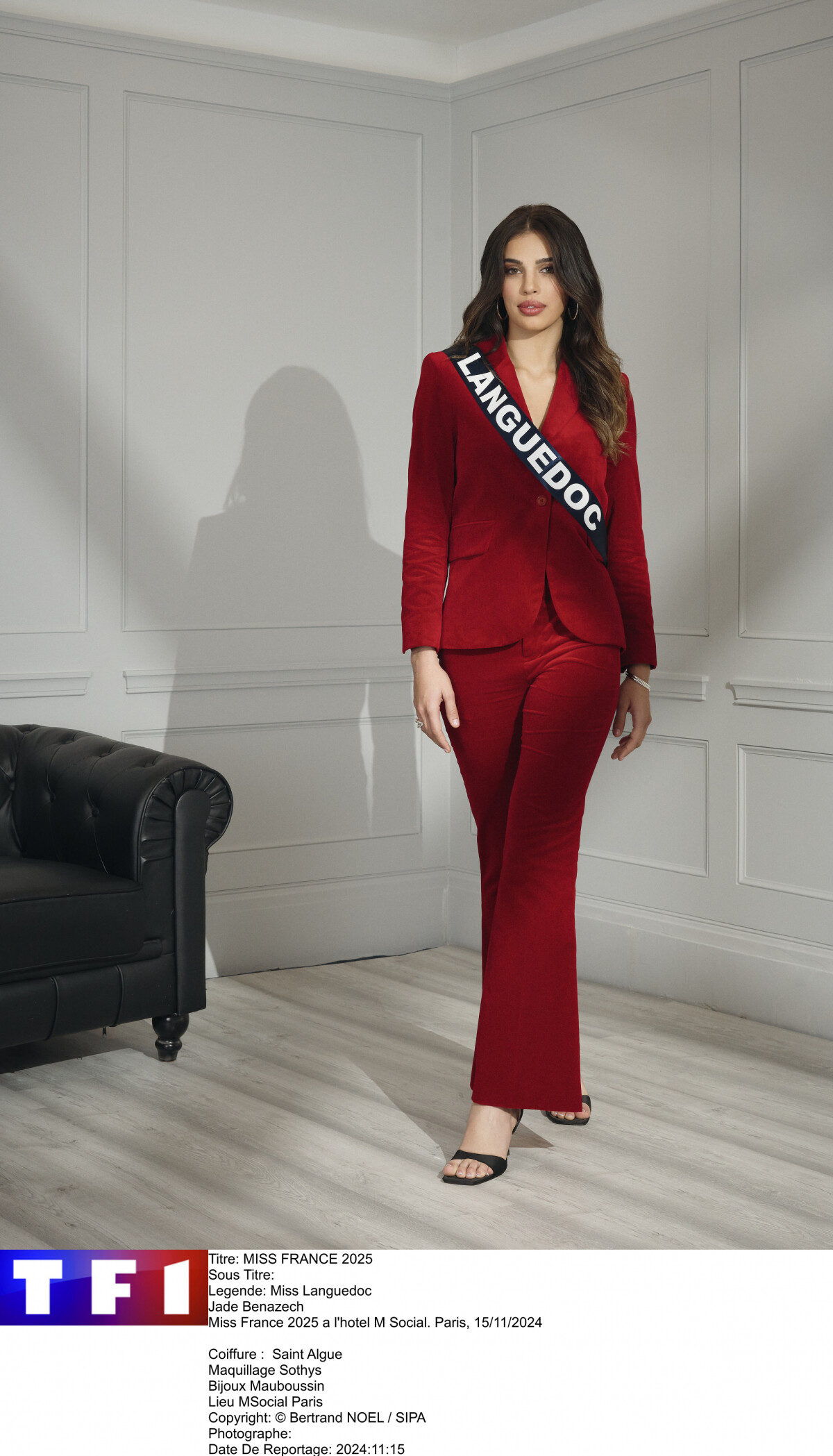 Photo : Jade Benazech, Miss Languedoc 2024 en route pour Miss France ...