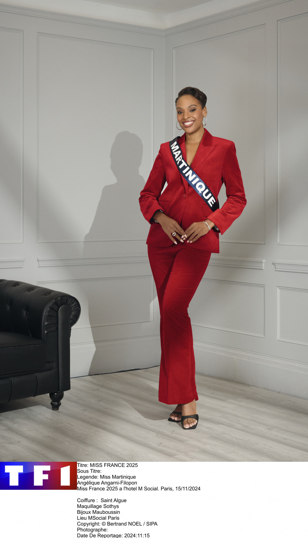 Photo : Angélique Angarni-Filopon, Miss Martinique 2024 en route pour ...