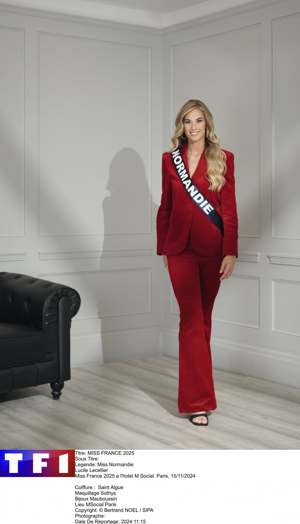 Photo : Lucile Lecellier, Miss Normandie 2024 en route pour Miss France ...