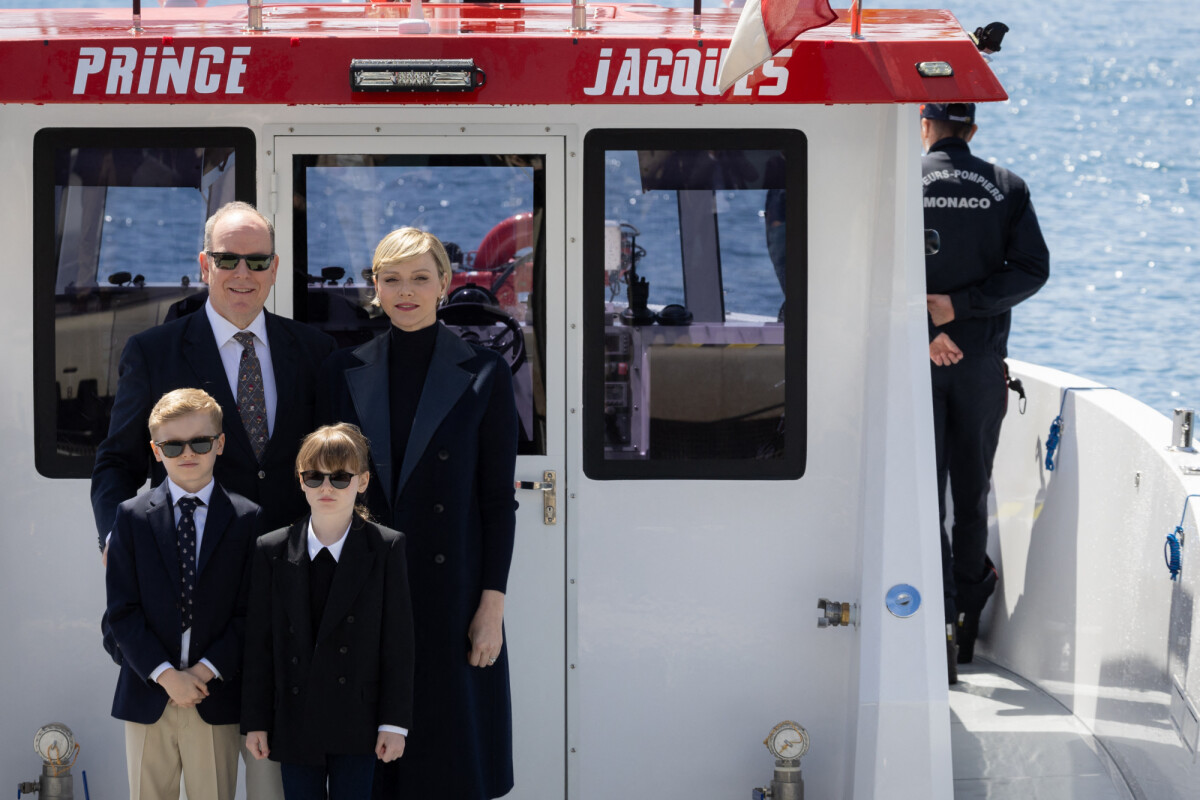 Photo : Le prince Albert II de Monaco et la princesse Charlène de ...