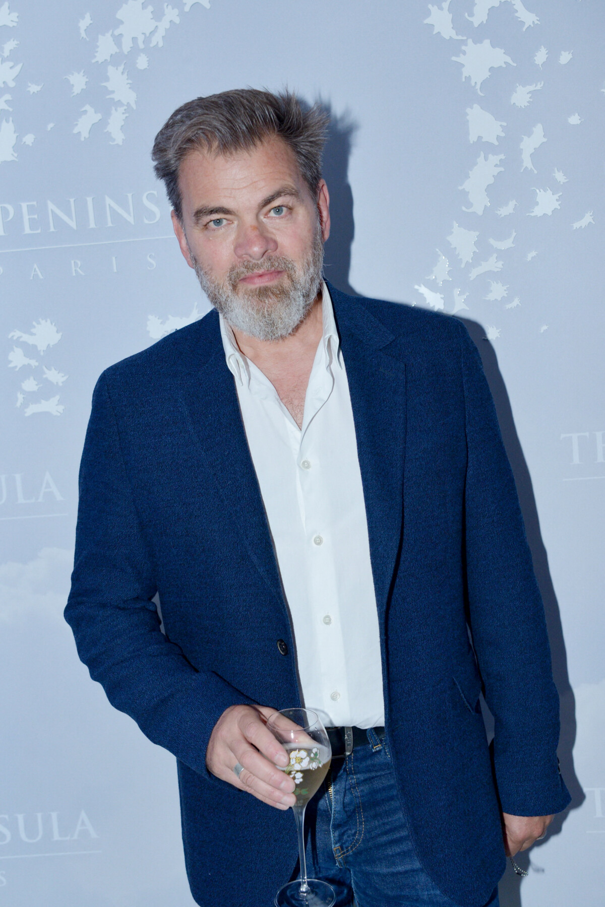 Photo : Exclusif - Clovis Cornillac lors de l'ouverture du rooftop de l'hôtel The Peninsula ...