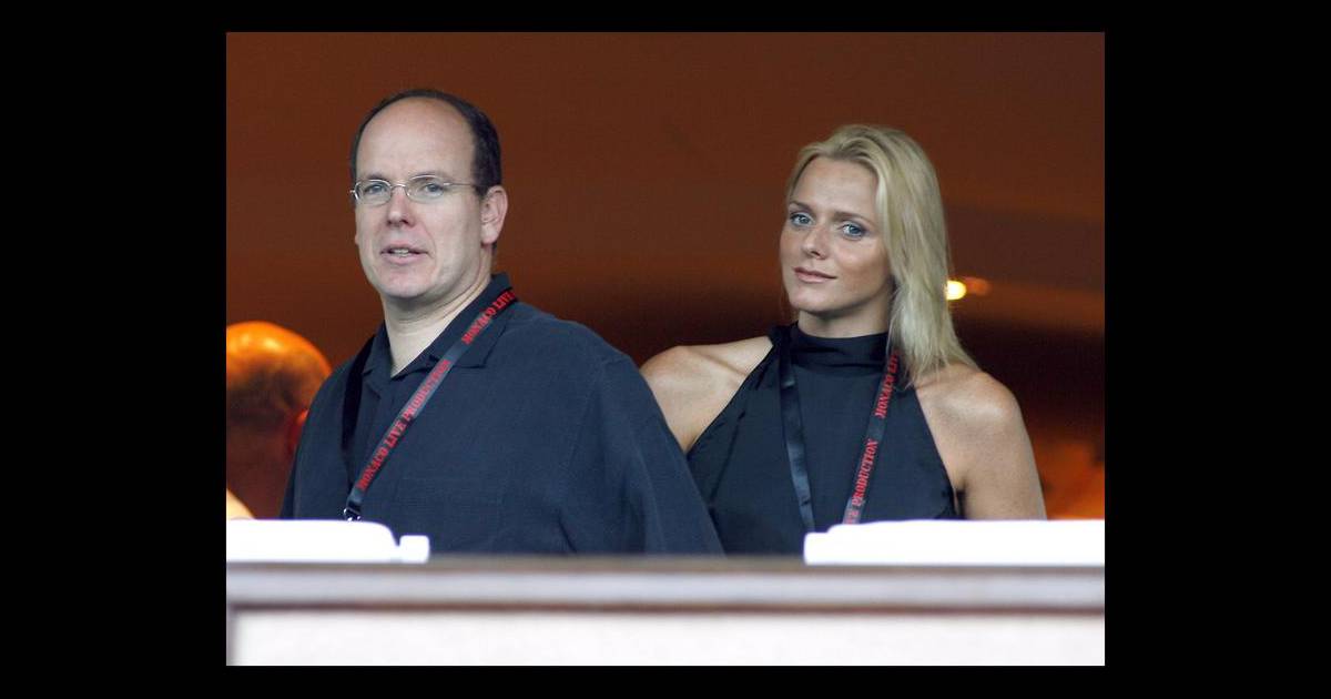 Albert Grimaldi et Charlene Wittstock. 12/07/2007, Monaco - Purepeople