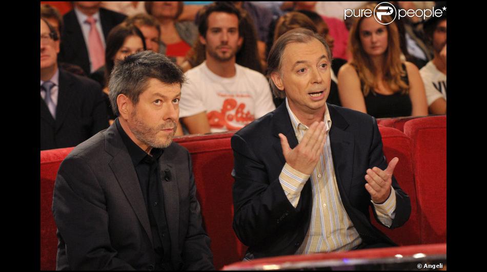 Regis Laspales et Philippe Chevallier le 1 septembre 2010 lors de l ...