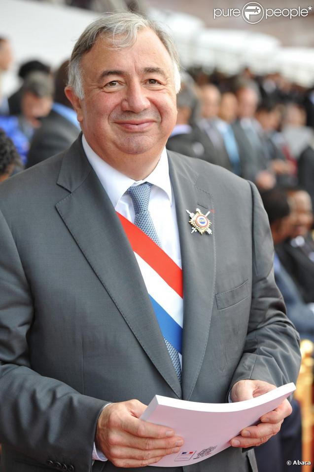 Le président du Sénat Gérard Larcher est une nouvelle fois... grand ...