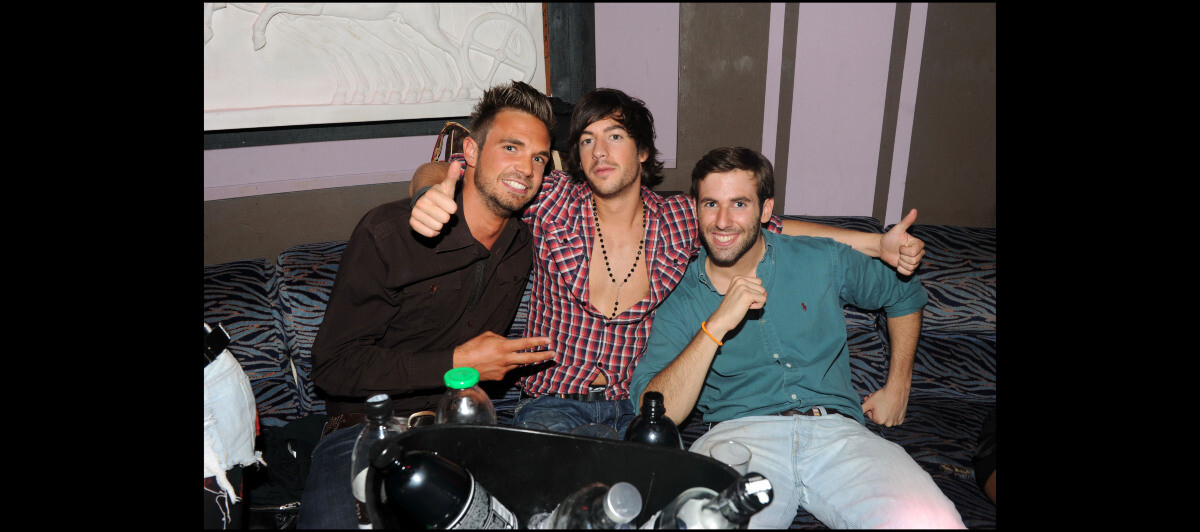 Photo : Maxime, Robin et John de Secret Story 4 en soirée au Duplex à ...