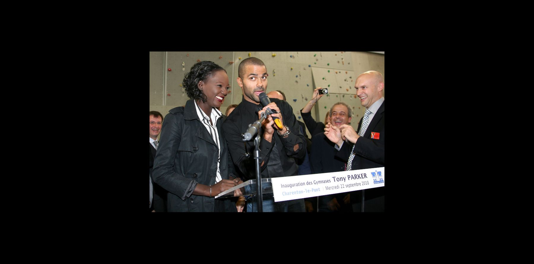 Tony Parker : Honoré de deux gymnases à son nom, en présence d'une Rama ...