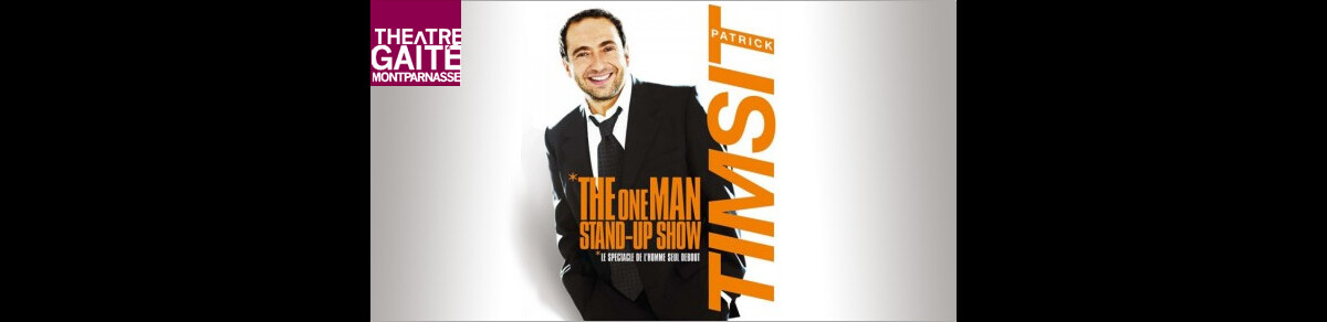 Photo : Le One Man Stand-Up Show de Patick Timsit - Purepeople