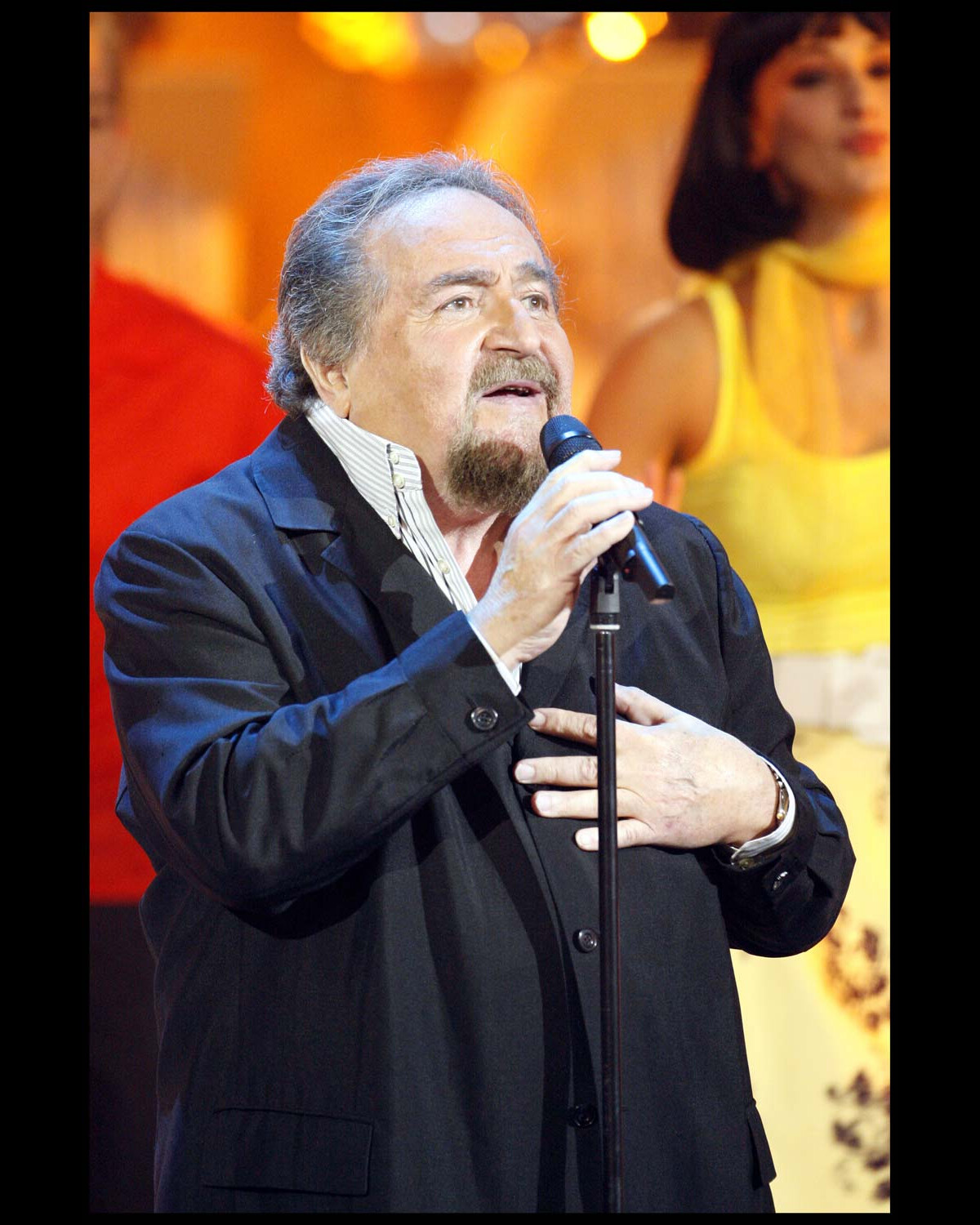 Photo : Richard Anthony, octobre 2008 - Purepeople