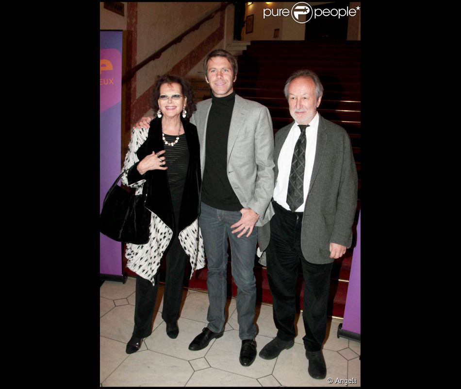 Claudia Cardinale, Emmanuel Philibert de Savoie et Jérôme Clément lors ...