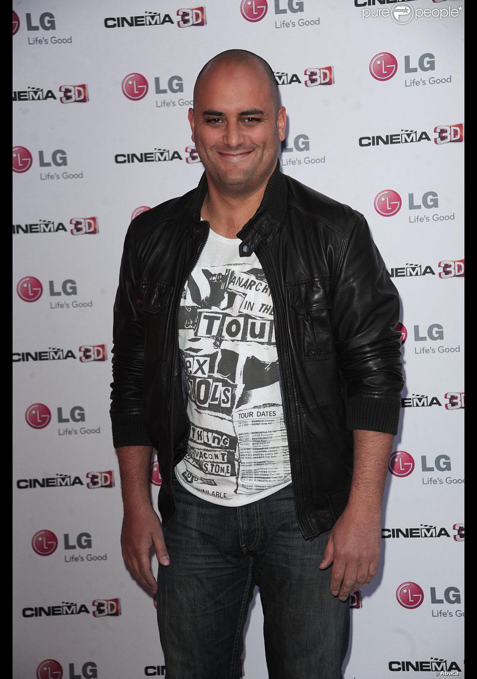 Jérôme Commandeur lors de la projection en 3D du dessin animé Rio au ...