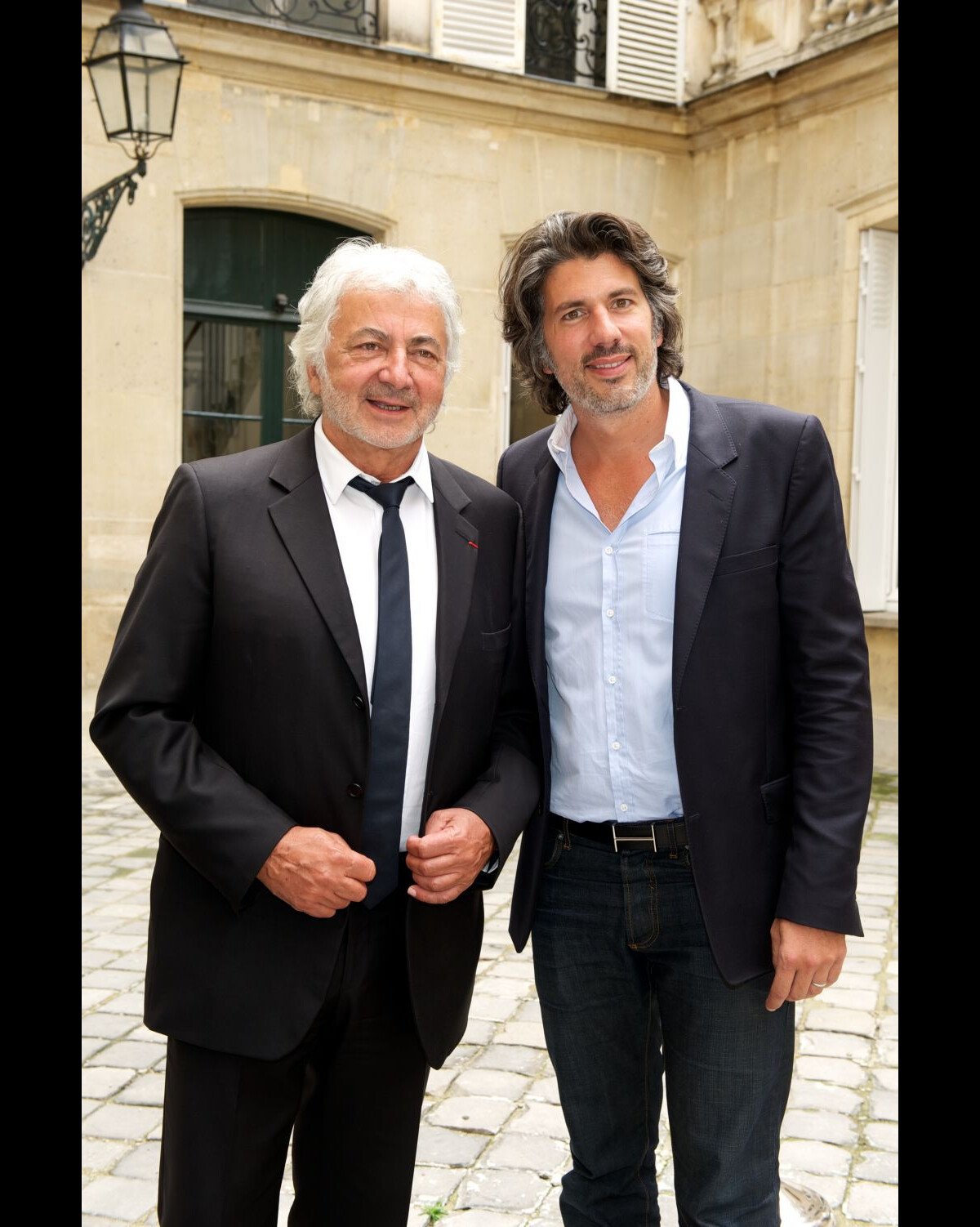 Photo : Franck et Fabien Provost lors du déjeuner Père & Fils, au ...