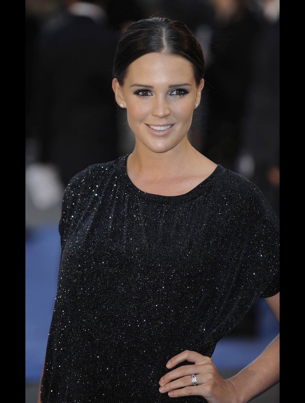 Photo : Danielle Lloyd en 2009. - Purepeople