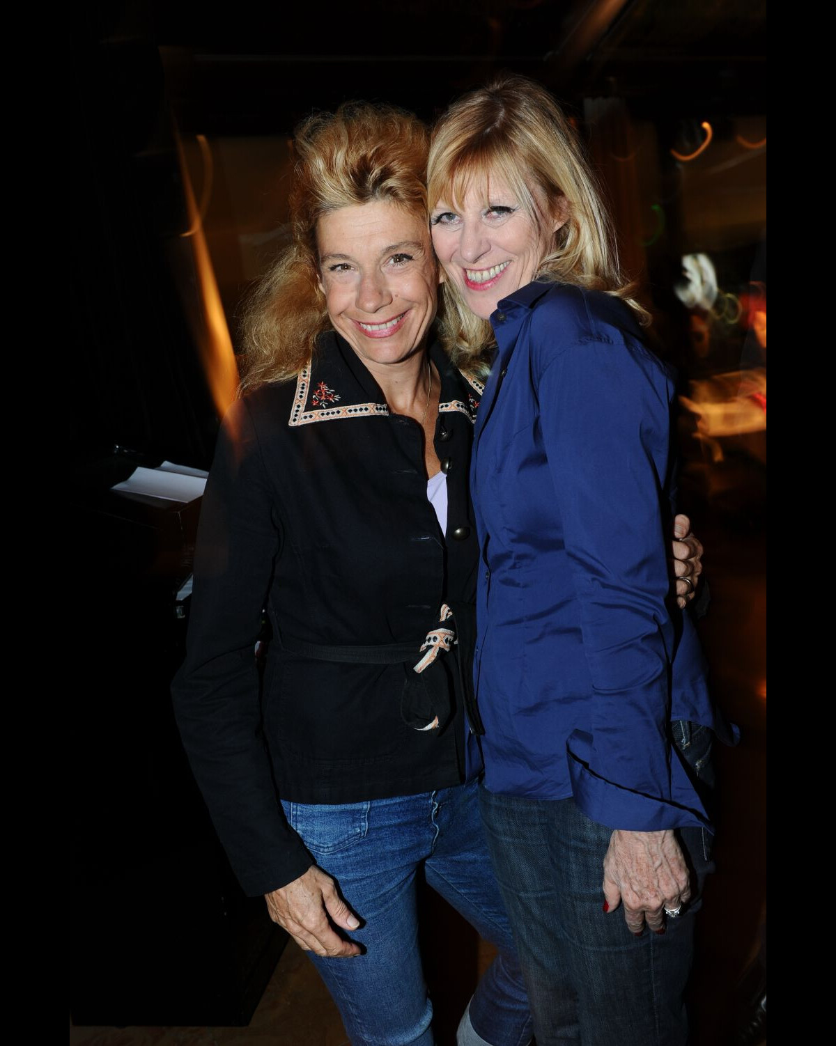 Photo : Frigide Barjot et Chantal Ladesou lors de la soirée d ...