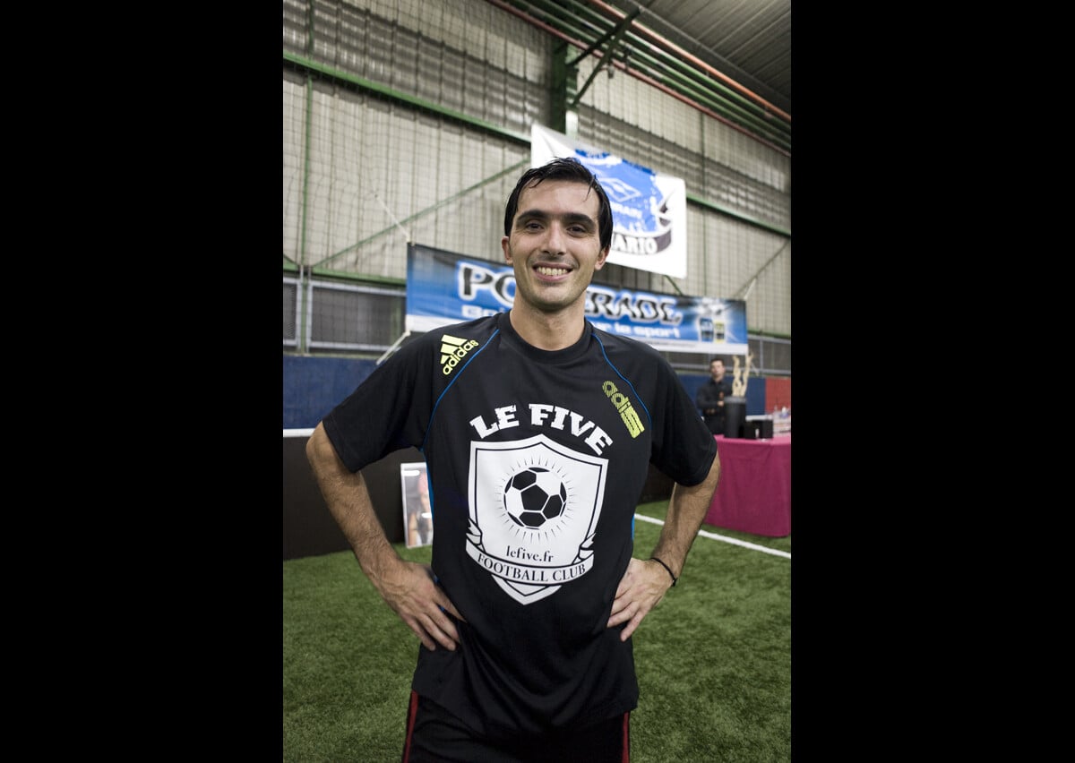 Photo : Romain Del Bello le 26 septembre pour l'inauguration du Five de ...