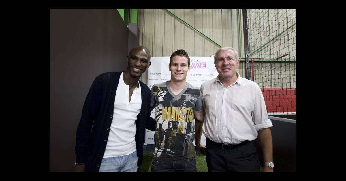 Zoumana Camara, Kevin Gameiro et Luis Fernadez le 26 septembre pour l ...