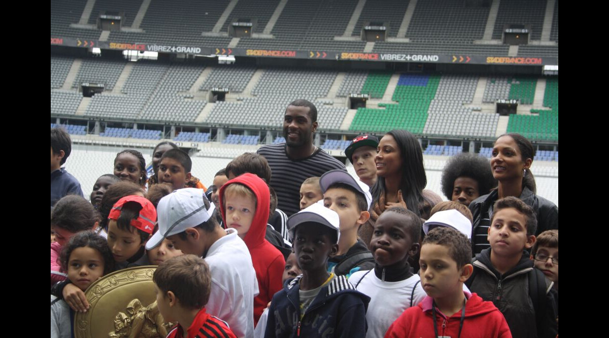 Photo : Teddy Riner, Christine Kelly, Christine Arron le 12 octobre ...