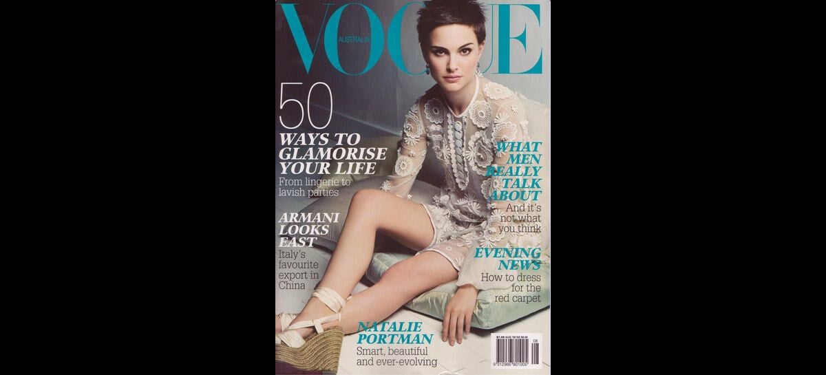 natalie portman vogue 2006