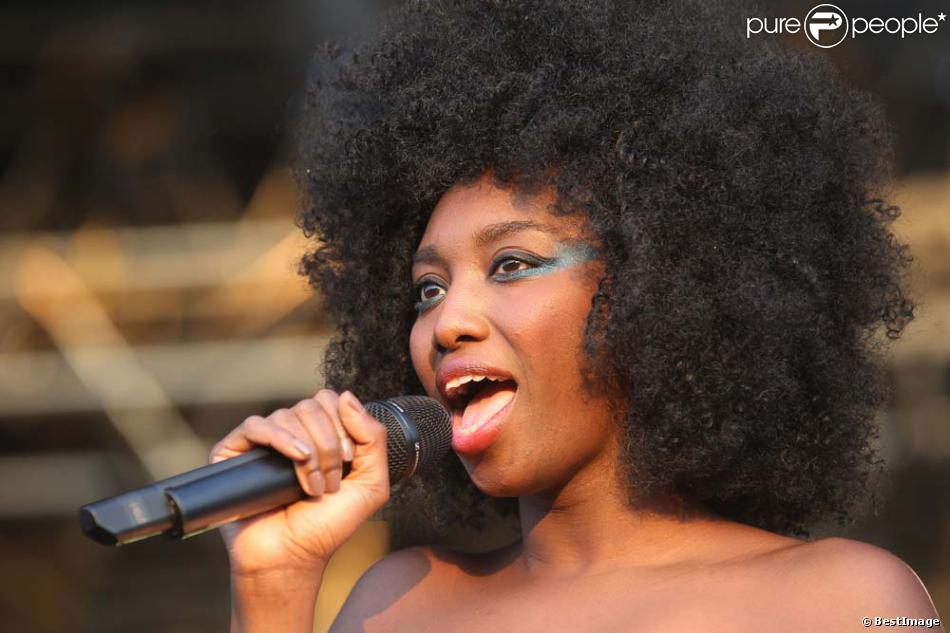 Inna Modja, au festivele Musik'Elles de Meaux, le 25 septembre 2011 ...