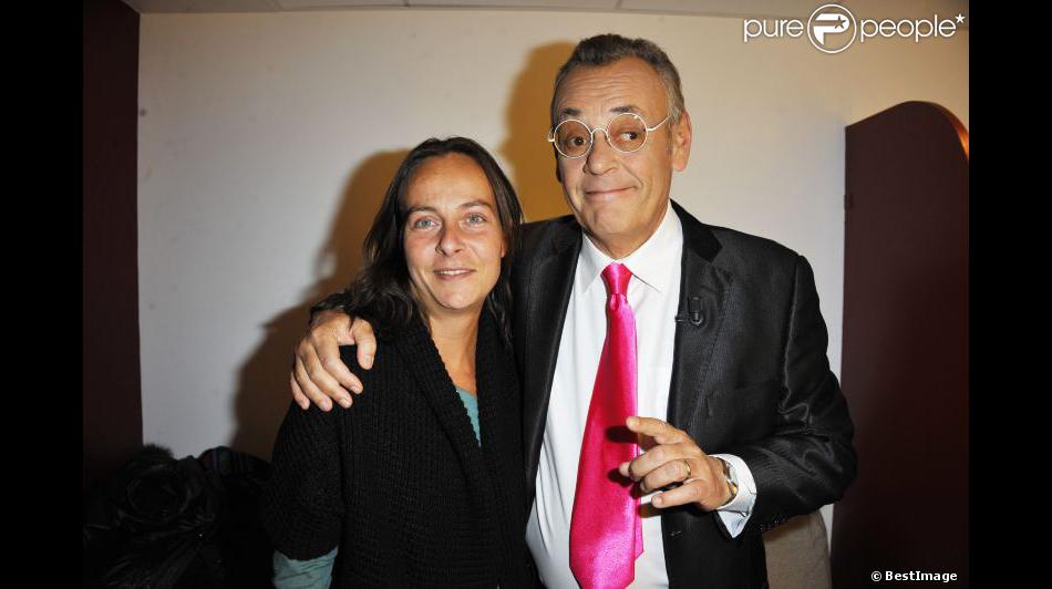 Jean Roucas et sa femme dans l'émission Vendredi sur un plateau ...
