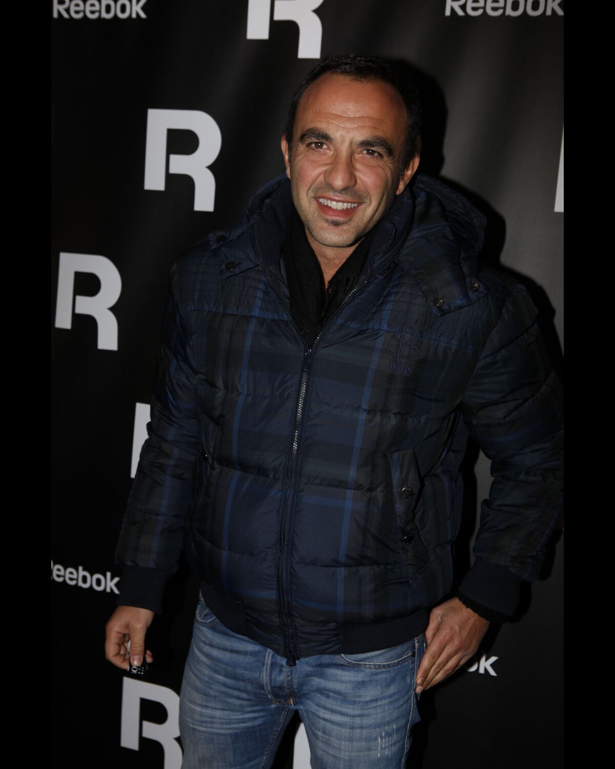 Photo : Nikos Aliagas en novembre 2011, à la soirée Reebok. - Purepeople