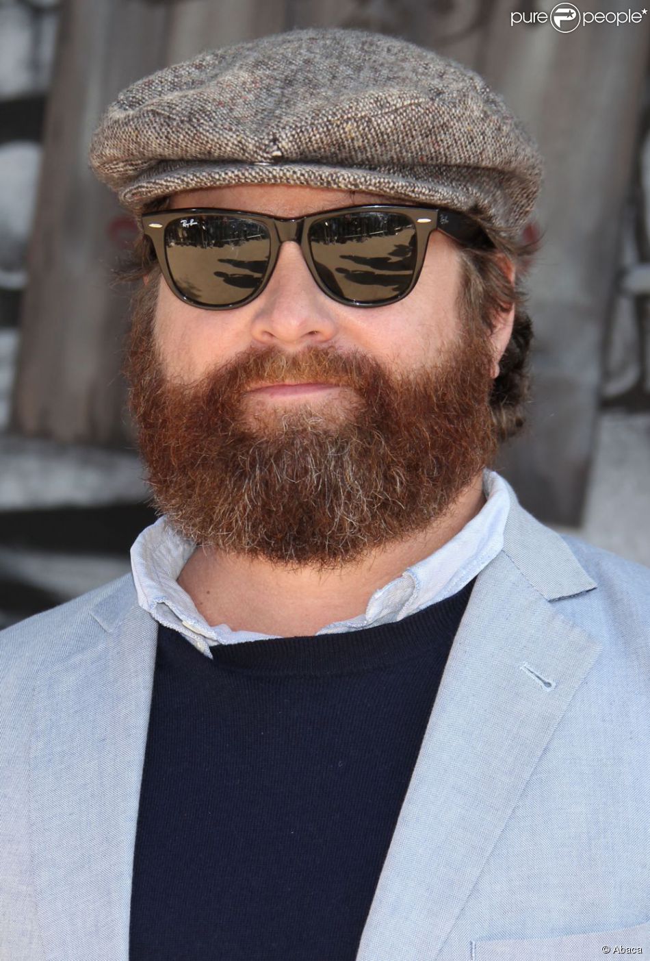 Zach Galifianakis à Los Angeles, le 23 octobre 2011. - Purepeople